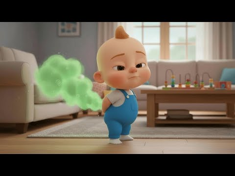 The Funny Fart Song! 💨 | Learn Toilet Manners with Baby Orange 🚽