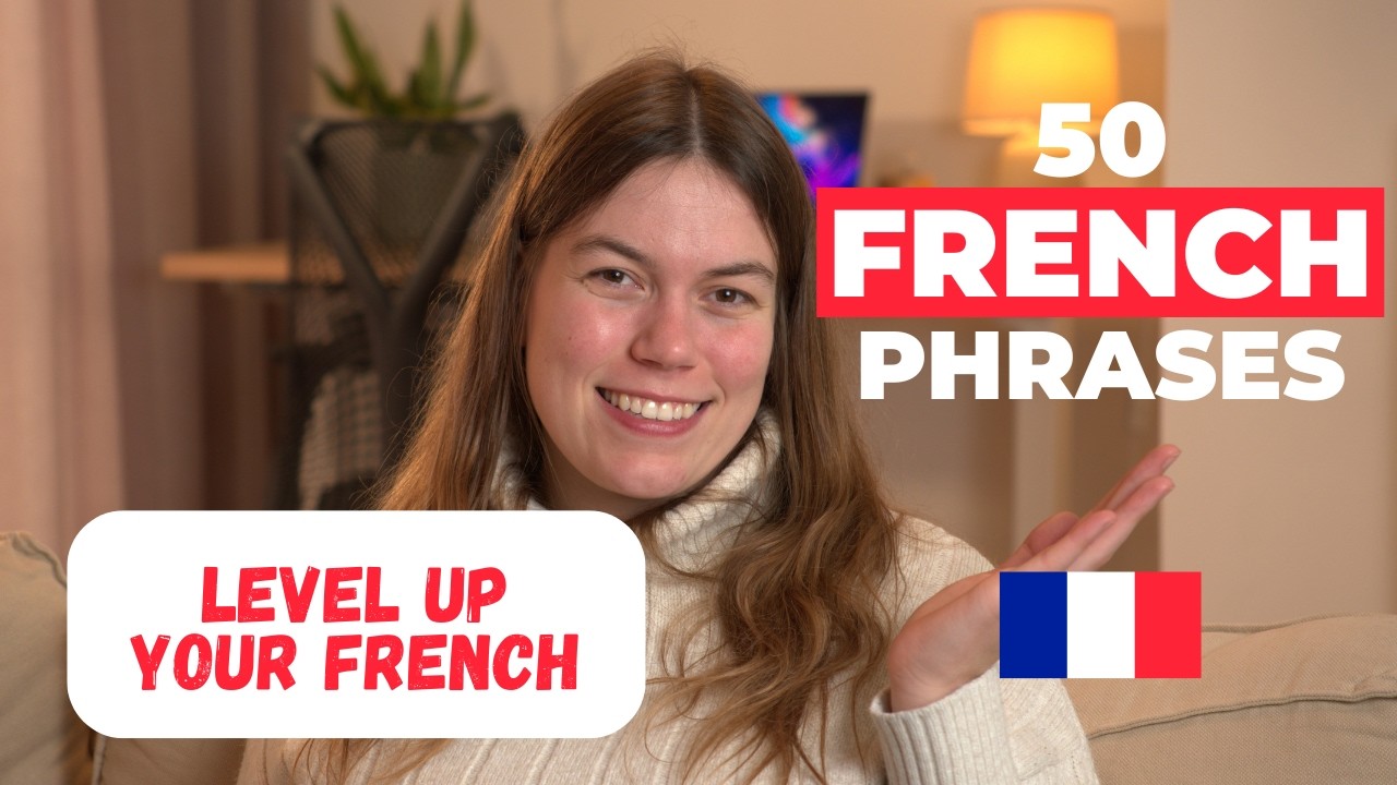 50 Important FRENCH PHRASES for Daily Conversations - YouTube