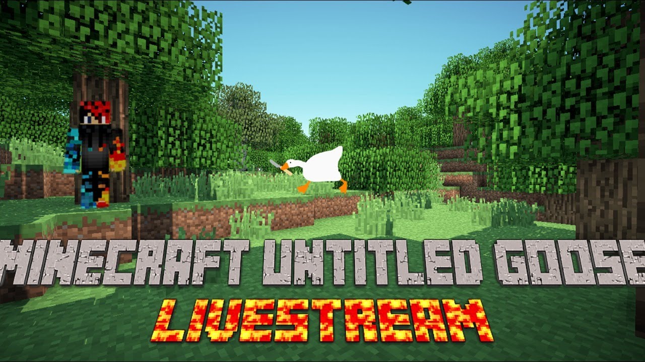 Minecraft with a Silly Goose - MINECRAFT LIVESTREAM - YouTube