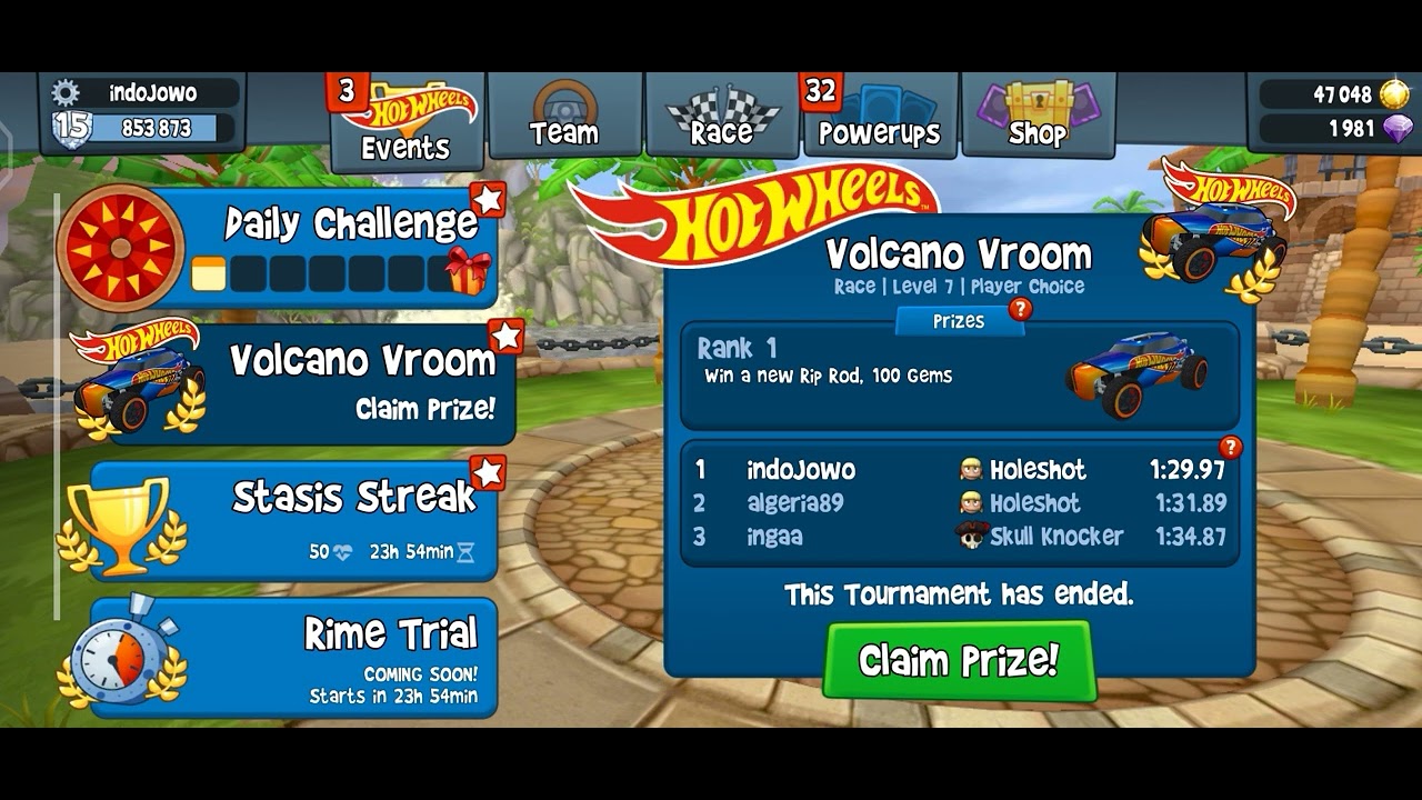 Beach Buggy Racing 2|| volcano Broom || unlock a new Rip rod|| 1st ...