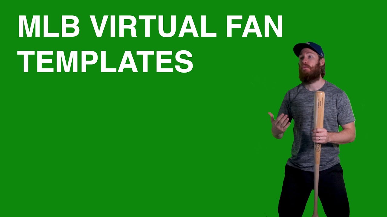 MLB Virtual Fan Templates - YouTube