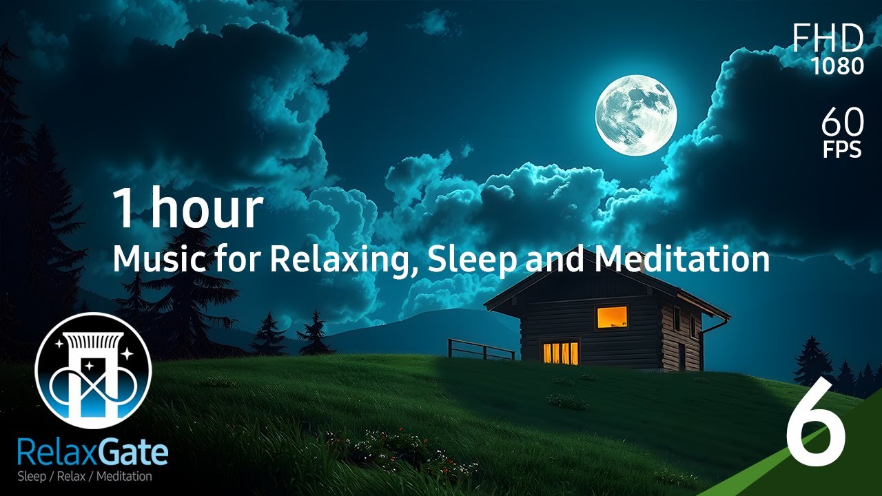 Music for Relaxing, Sleep and Meditation With Night Theme No 6 - YouTube