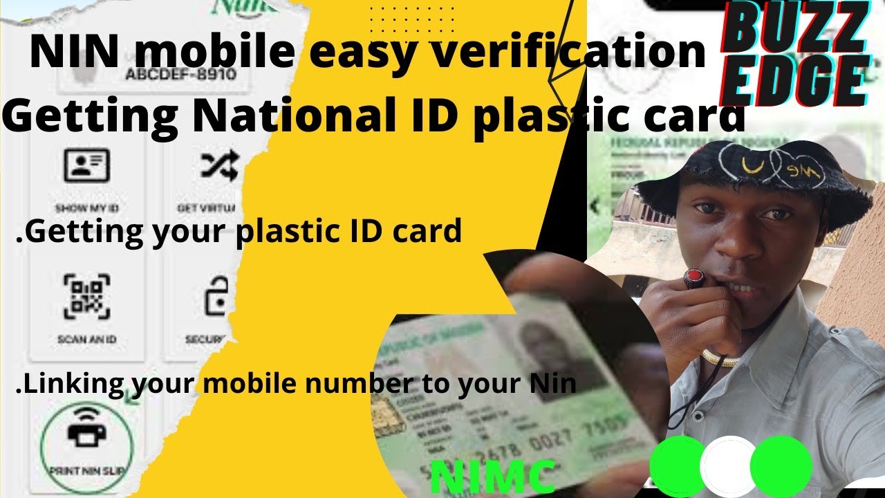 Get your plastic Nin card/ID card easily/ verify your SIM with your Nin ...