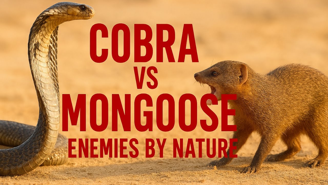 “Cobra vs Mongoose: Enemies by Nature | The Timeless Desert Duel of ...