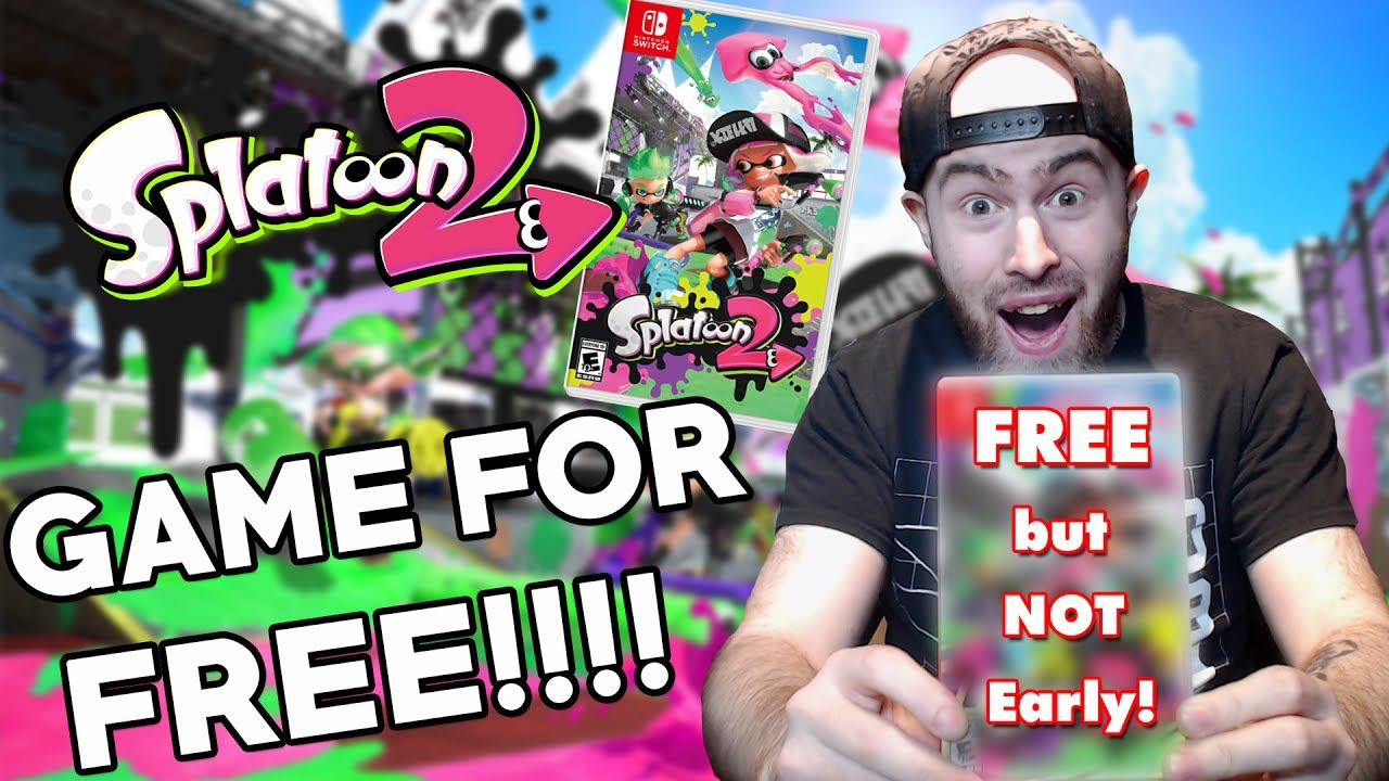 Splatoon 2 FREE! - Crazy Story How I'm Getting Splatoon 2 FREE!!! - YouTube