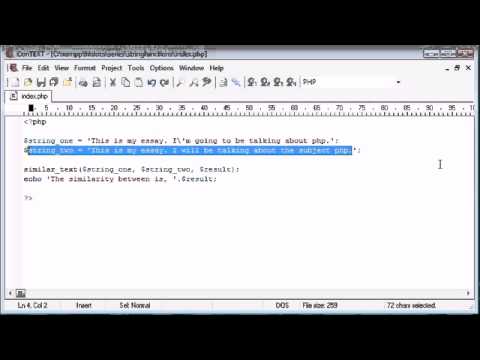 Beginner PHP Tutorial 36 String Functions Part 3 - YouTube