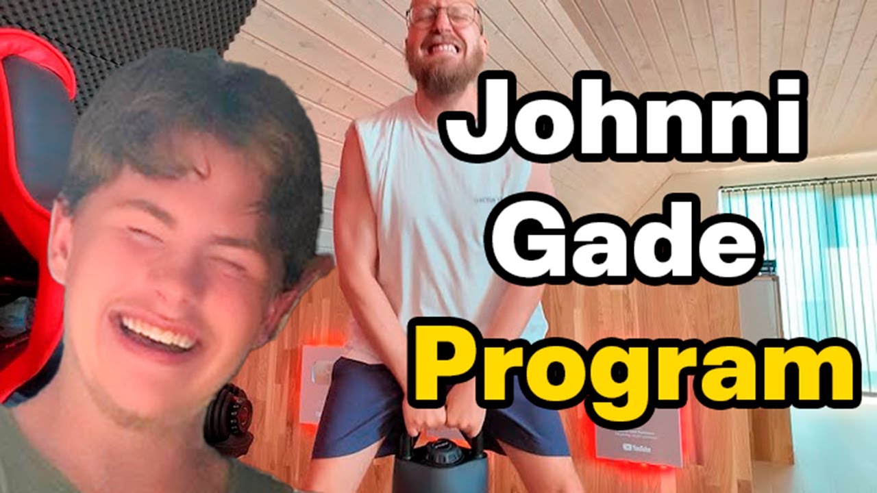 Reagere På Johnni Gade Træningsprogram - YouTube