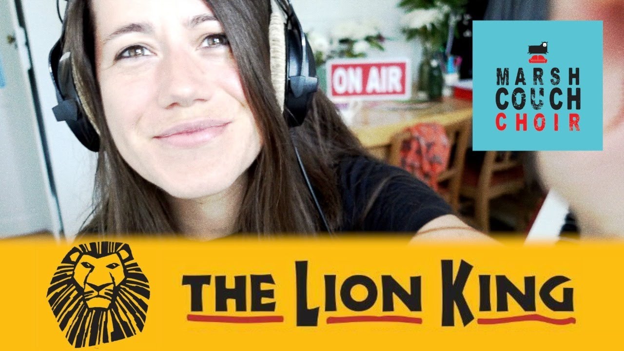 Marsh COUCH Choir live sing-along: Musical Mondays "The Lion King ...