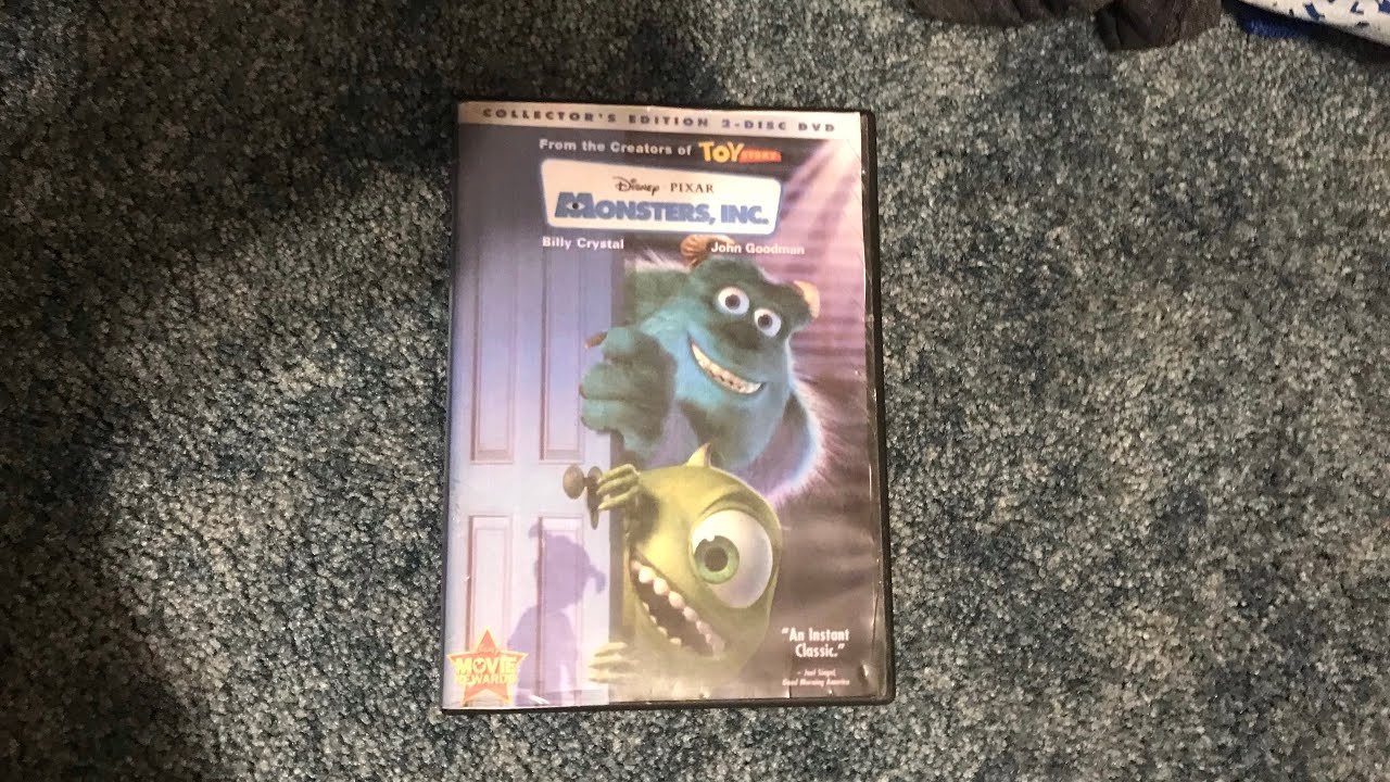 Opening to monsters inc 2002 dvd full screen - YouTube