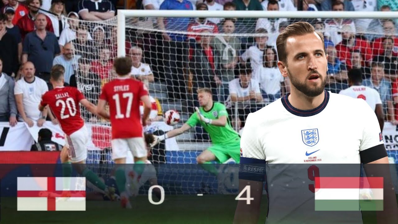 England 0-4 Hungary highlights all goals - YouTube