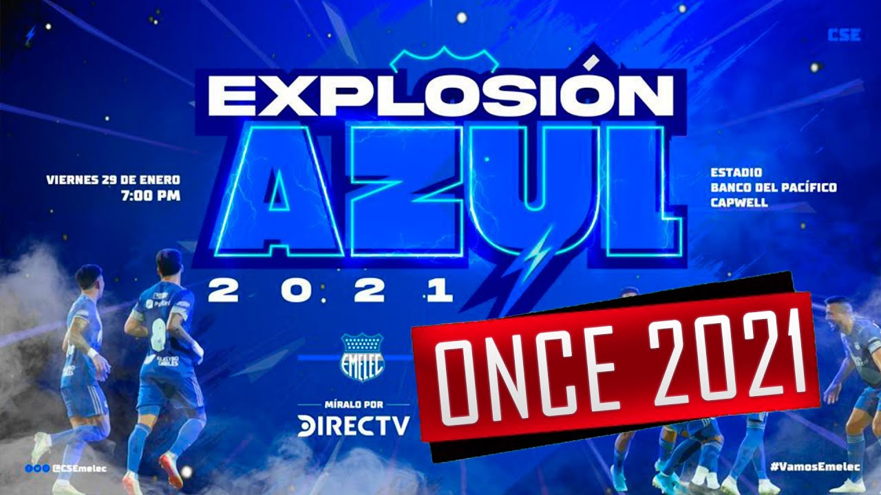 ASÍ JUGARÍA EMELEC EN LA EXPLOSIÓN AZUL | Emelec 2021 - YouTube