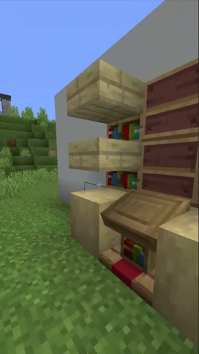 How to make Furniture In Minecraft Part 4 #shorts - YouTube