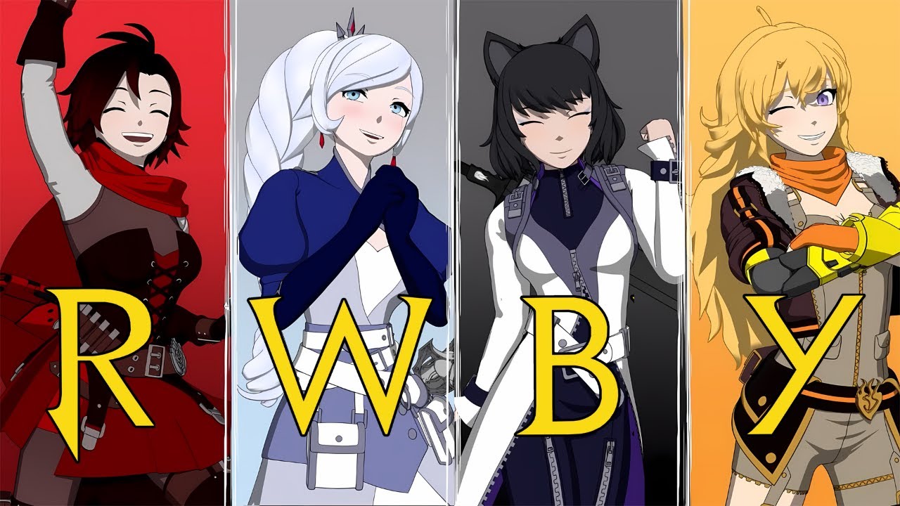 RWBY 'Red, White, Black, Yellow' Trailers Aussie Reaction - YouTube