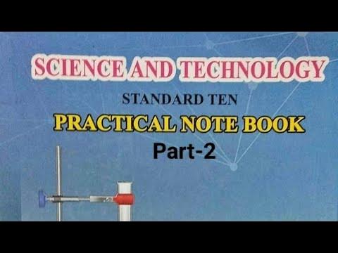 Class 10th Science and Technology Part-2 PRACTICAL BOOK ANSWERS ...