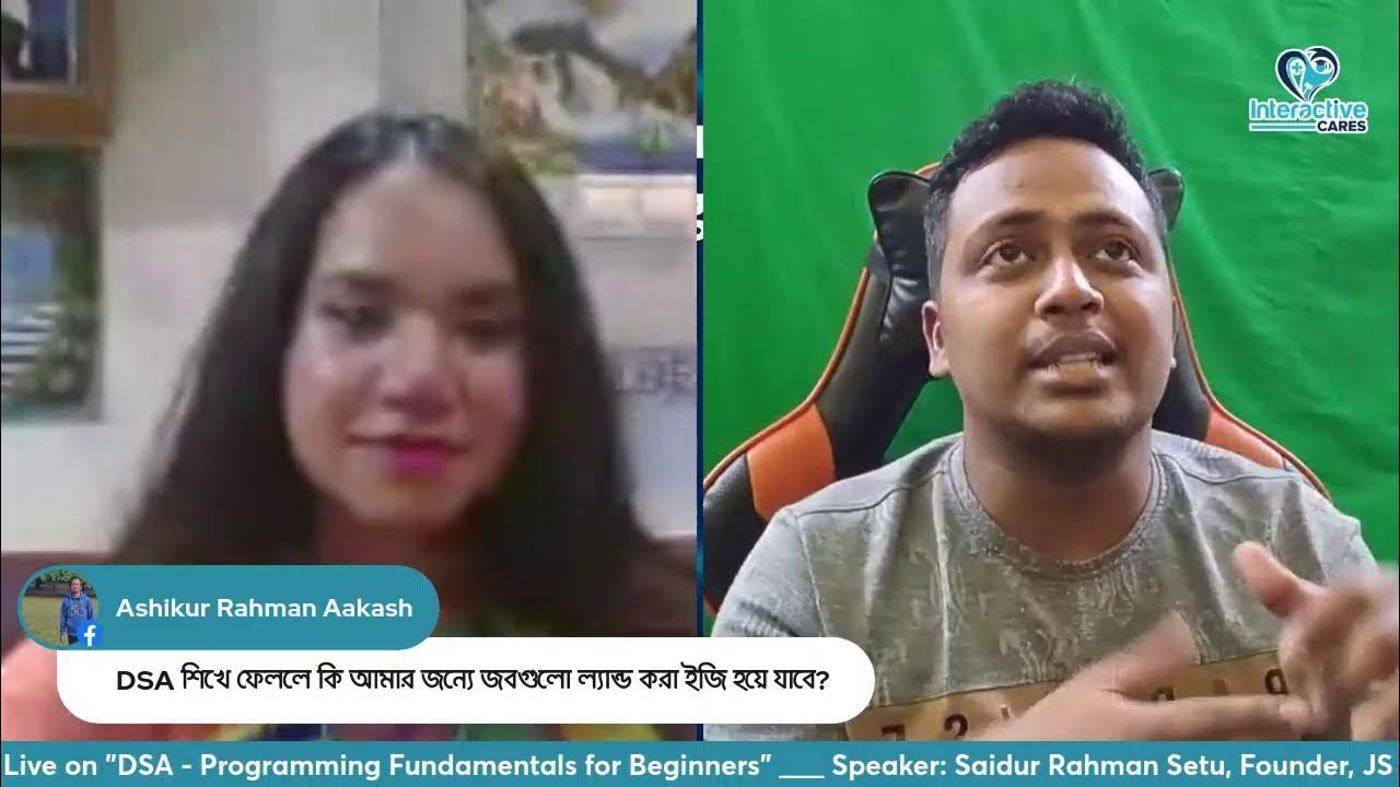 Special live on “DSA - Programming Fundamentals for Beginners” - YouTube