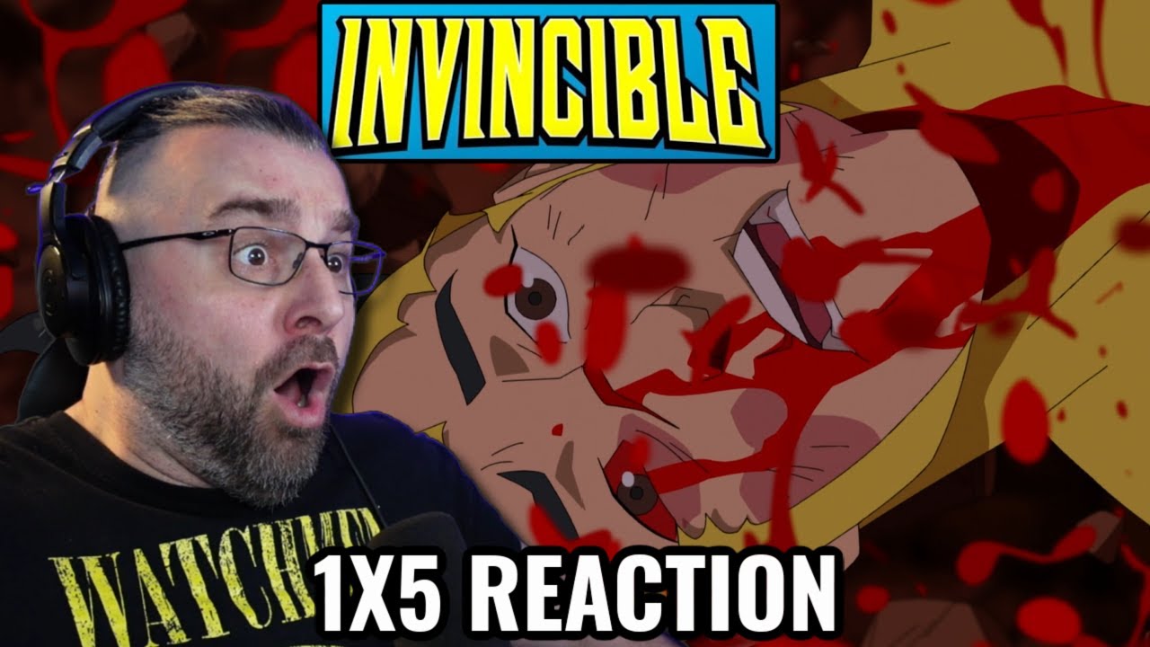 INVINCIBLE 1X5 REACTION "That Actually Hurt" - YouTube