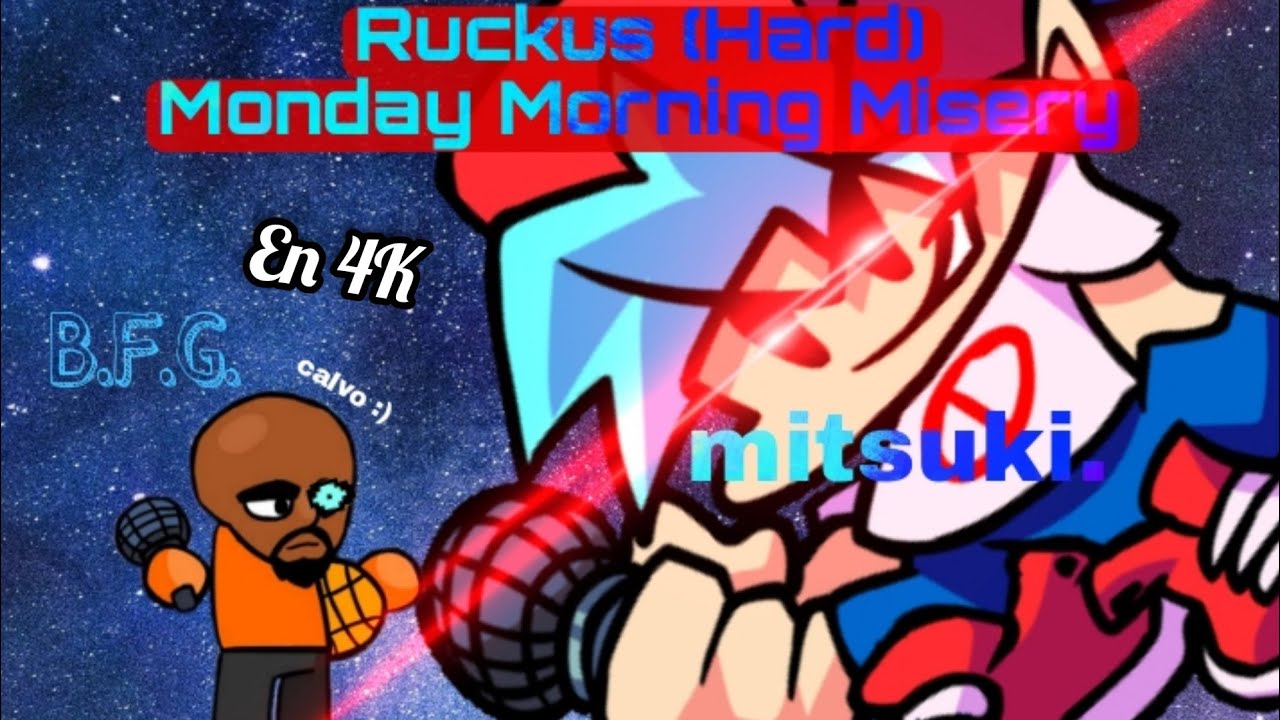 Ruckus FNF (Hard) - Monday Morning Misery - FT. @Markusissus - YouTube