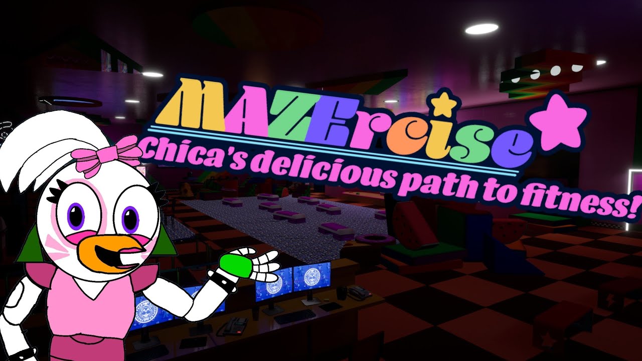 Mazercise Ad (FNAF Security Breach Animation) - YouTube