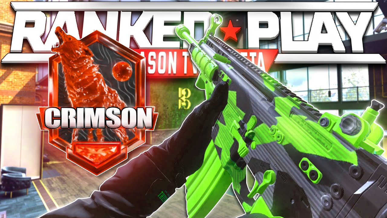 CRIMSON RANK UNLOCKED | MW2 Ranked Play Search and Destroy - YouTube