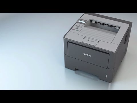Brother HL-6180DW - High speed zwart-witlaserprinter - YouTube