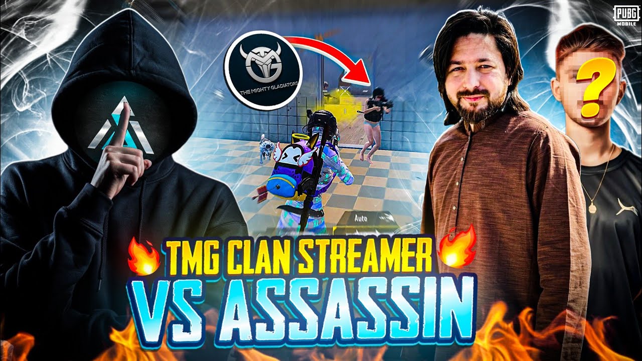 TMG Clan Streamer Vs ASSASSIN🔥| 0% Panic Intense Top Ranking Lobby ...