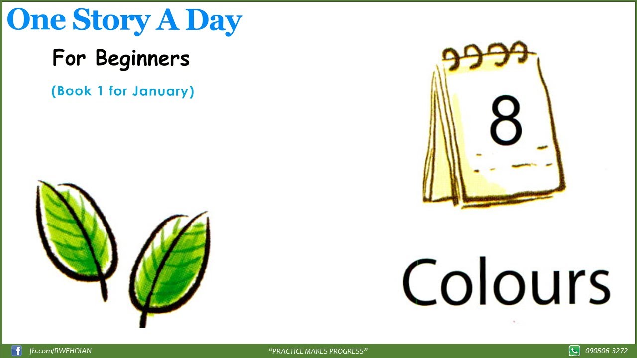 One Story a Day (Level 1) - 8. Colours - YouTube