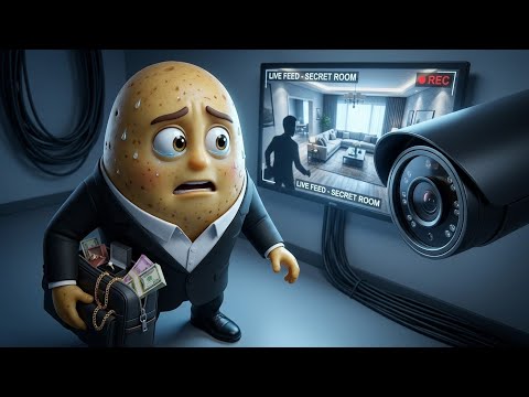 Aloo Became a Digital Thief | CCTV Security Story | kids animation story | | The Story Cafe |
