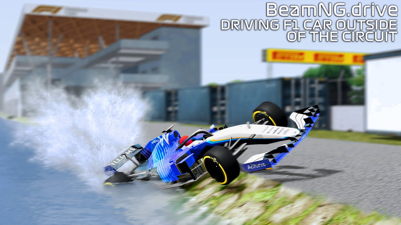 This Game Lets you Drive F1 CAR Outside of the Track - YouTube