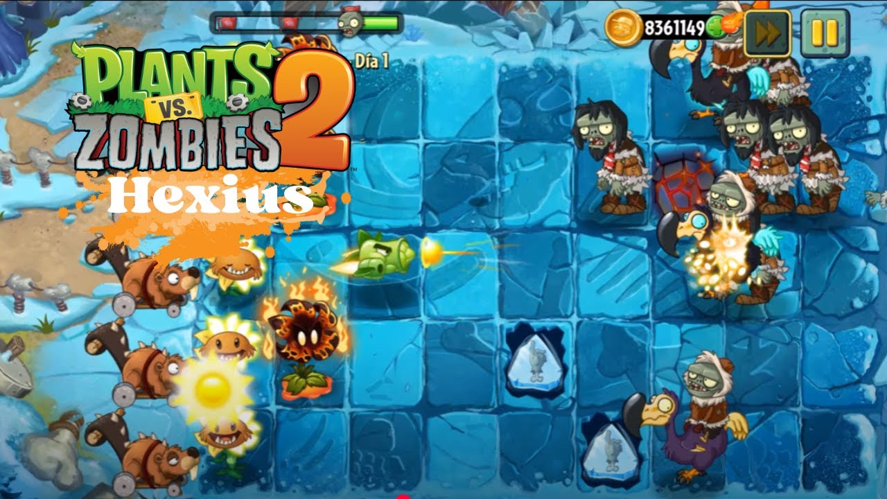 Pvz2 Hexius Helido Level 1 - YouTube
