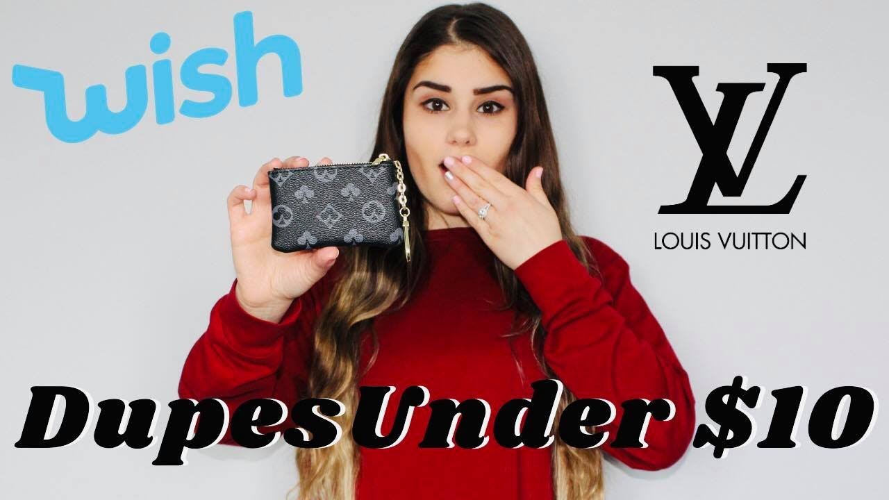 Louis Vuitton Designer Dupe | WISH Dupes | 2021 - YouTube