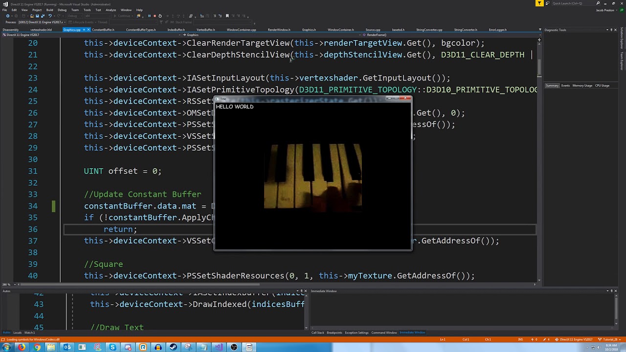 C Directx 11 Engine Tutorial 28 Matrix Transformation Youtube
