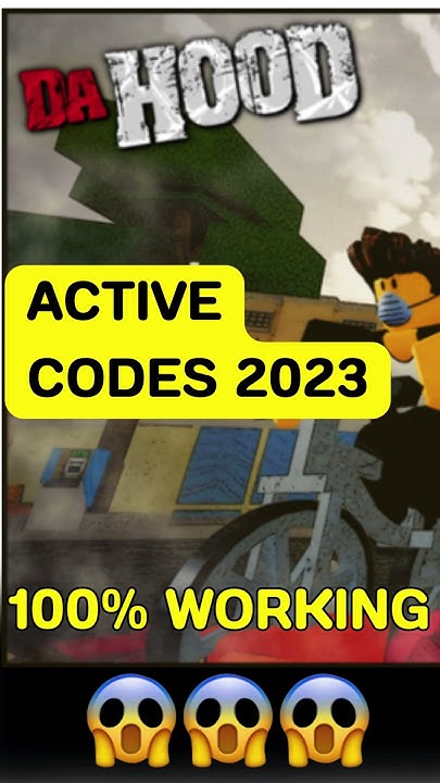 Newest⚡ Da Hood Codes 2023 Roblox Da Hood Codes 2023 Codes For Da