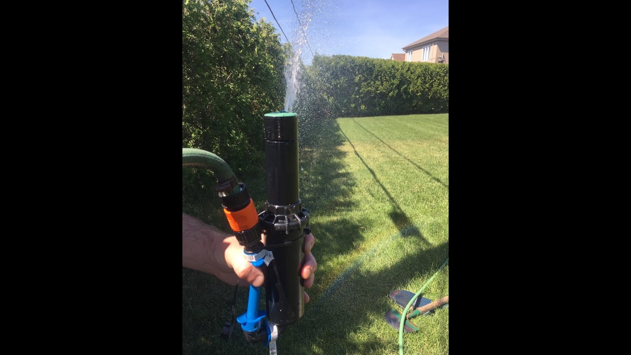 Sprinkler Splash 25 52 - YouTube