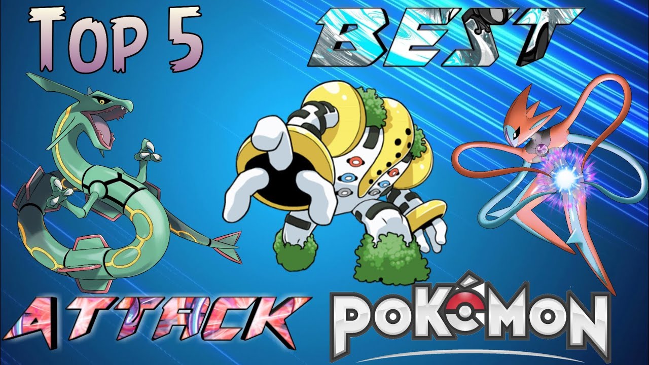 Top 5 Best Attack Pokemon ( Explain in Hindi ) - YouTube