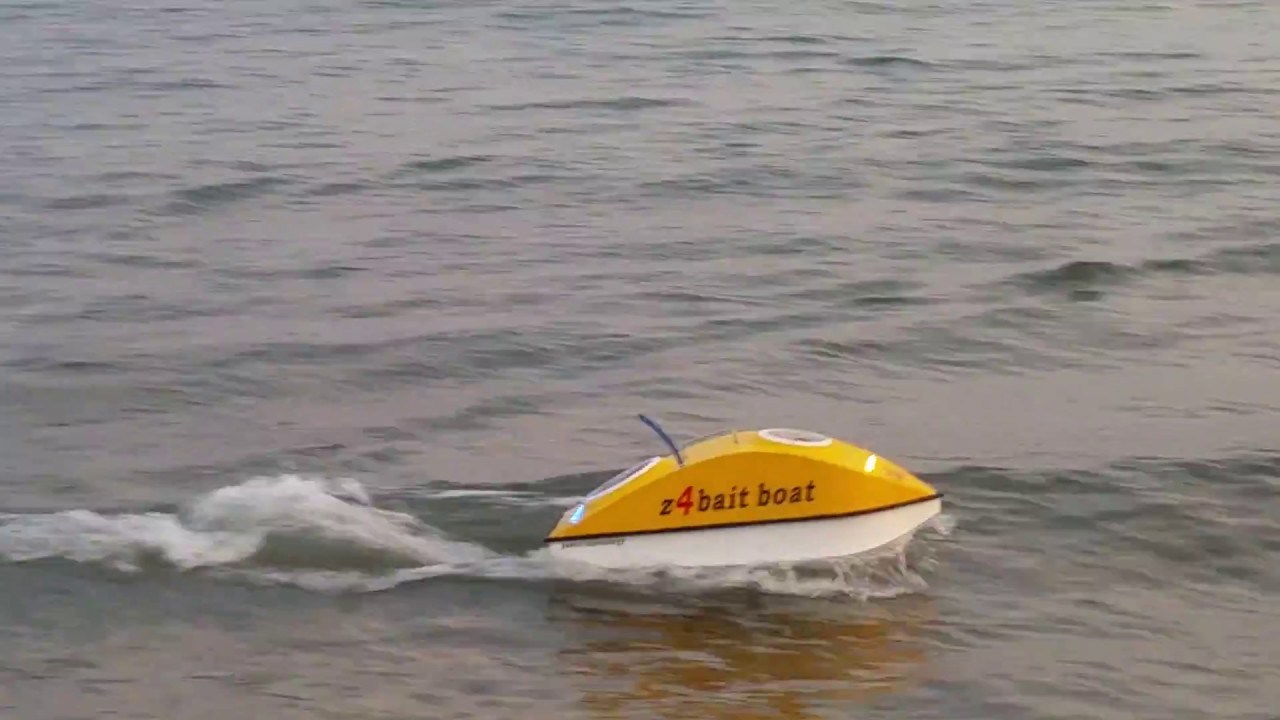 Σκαφακι για ψαρεμα z4 bait boat.. - YouTube