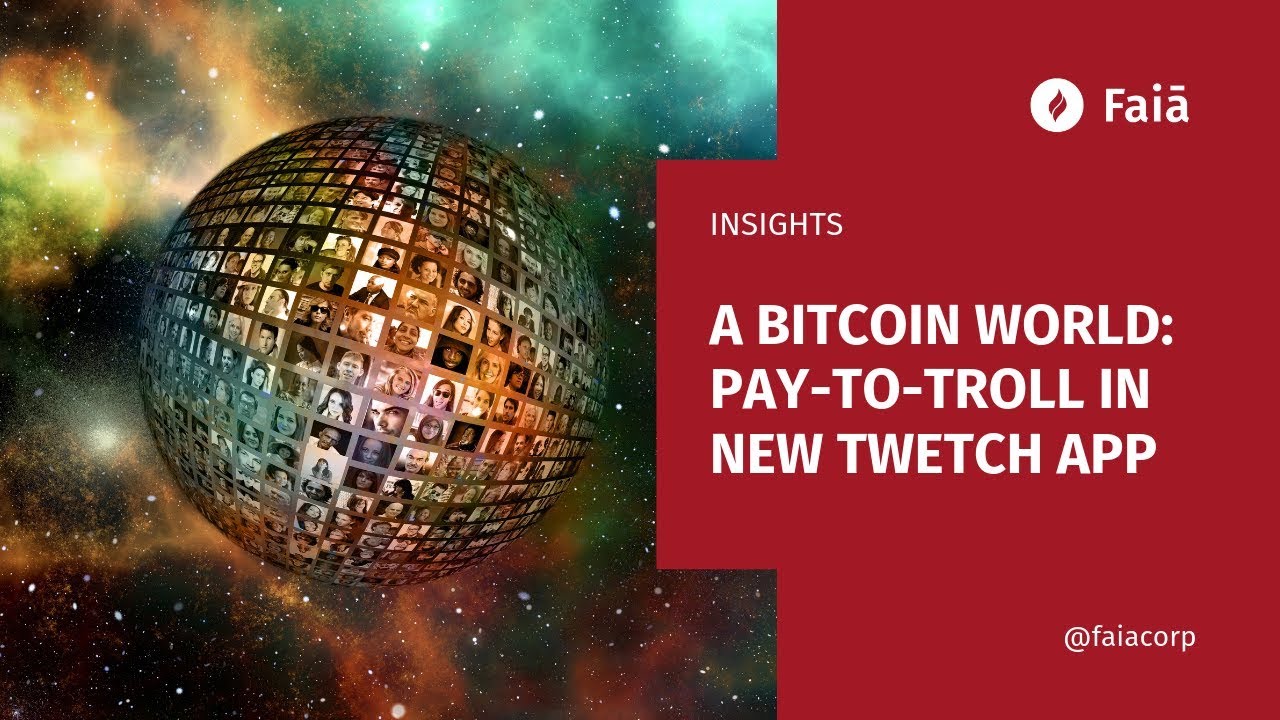 A Bitcoin World: Pay-To-Troll In New Twetch App - YouTube
