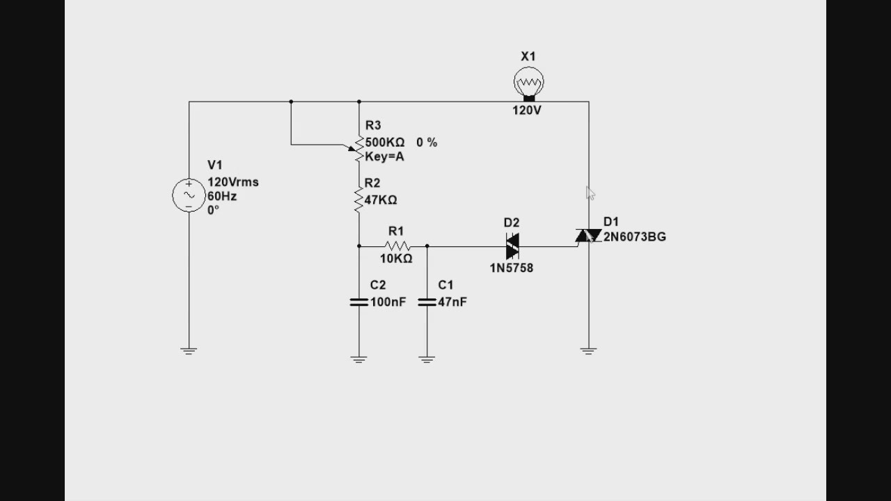 191 Dimmer com dois capacitores - YouTube