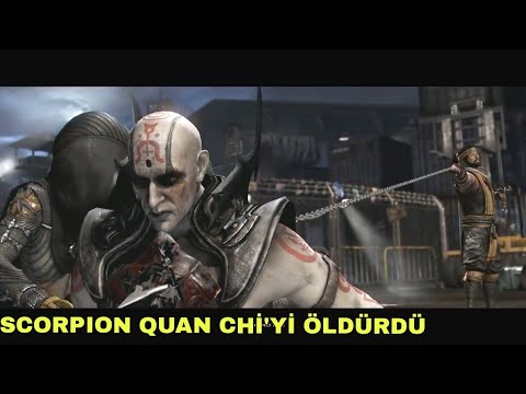 Scorpion Quan Chi'yi öldürüyor | Klan'ın İntikamı Alındı | - Mortal Kombat X Story Mode