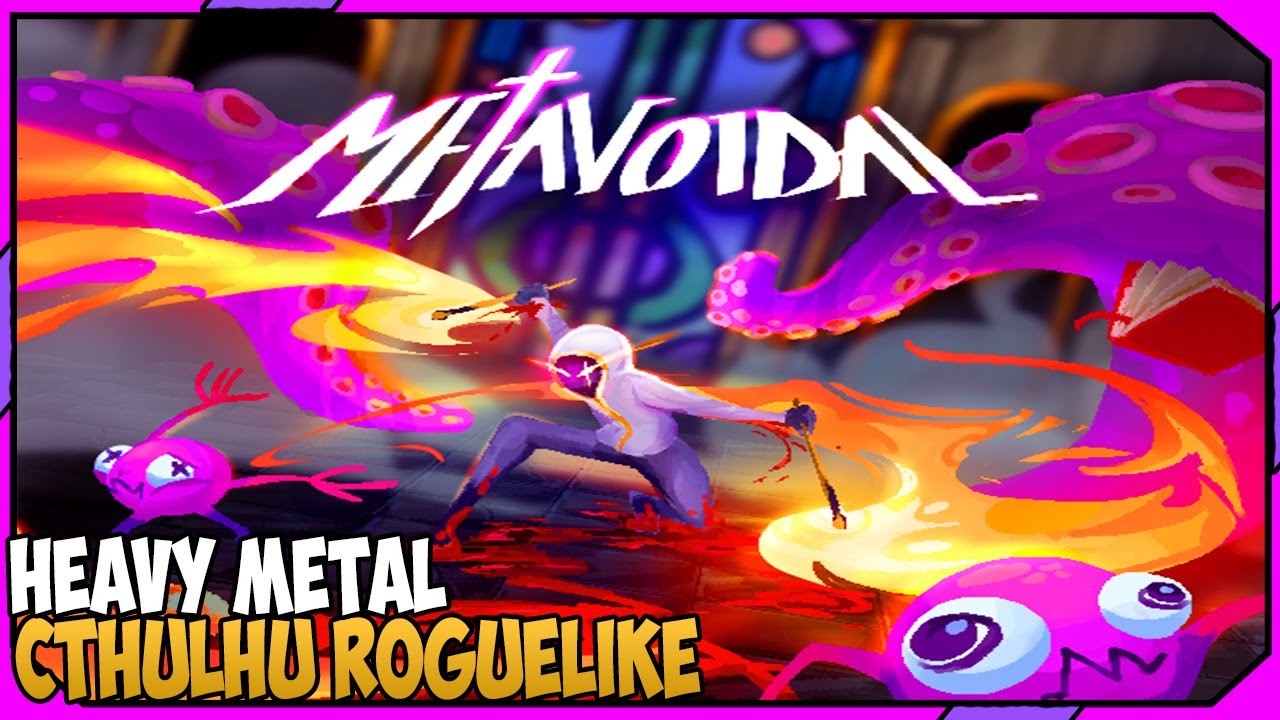 Cthulhu Horror Heavy Metal Roguelike Game | METAVOIDAL - YouTube