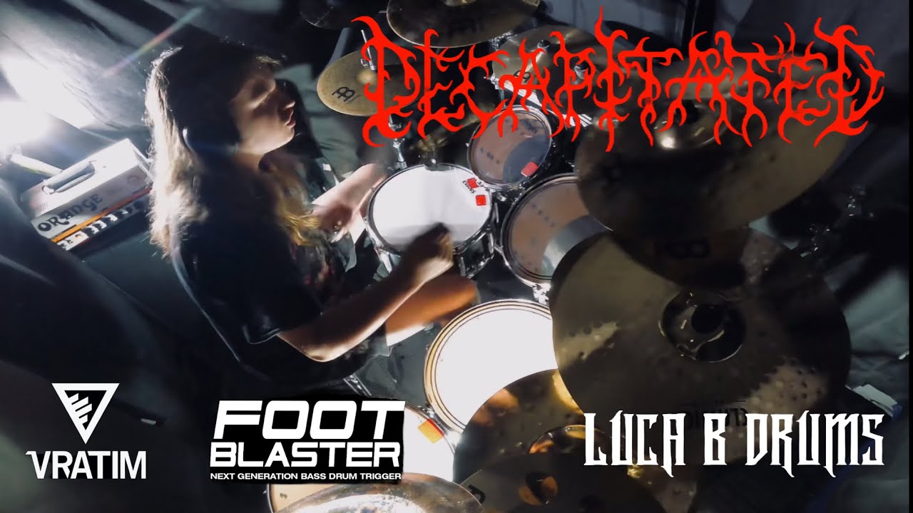 DECAPITATED - THE BLASPHEMOUS PSALM TO THE DUMMY GOD CREATION : DRUM ...