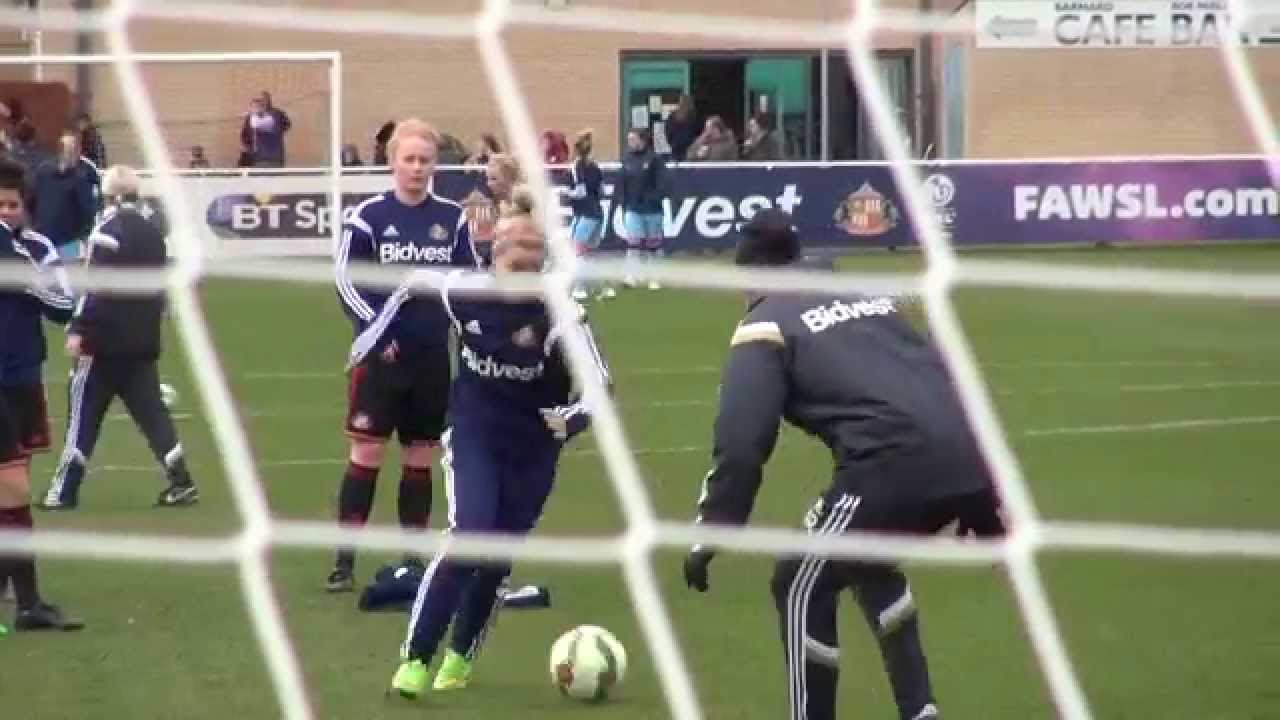 SAFC Ladies v Man City - YouTube