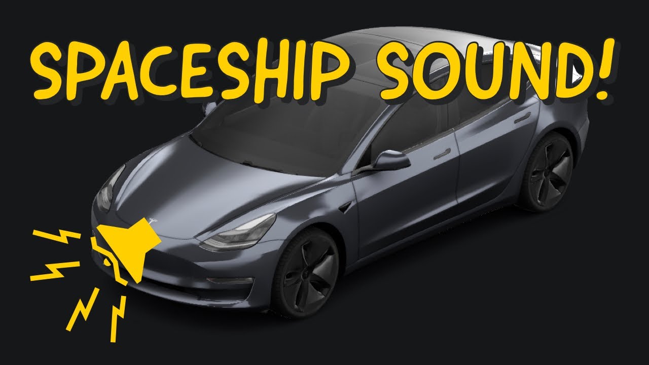 Tesla AVAS sound - YouTube