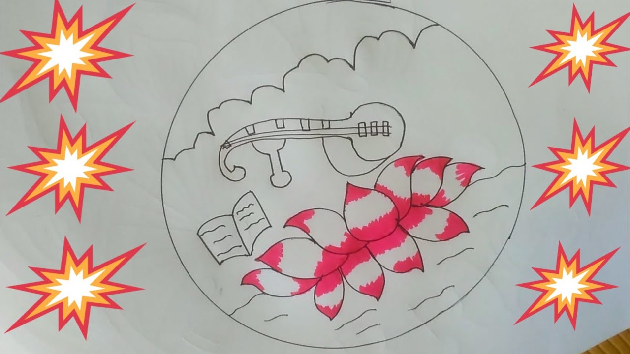 Basant panchami special drawing video #aruhiyanarts 🙏🙏🙏🙏🙏🙏🙏🙏🙏🙏🙏🙏🙏🙏🙏🙏🙏 ...