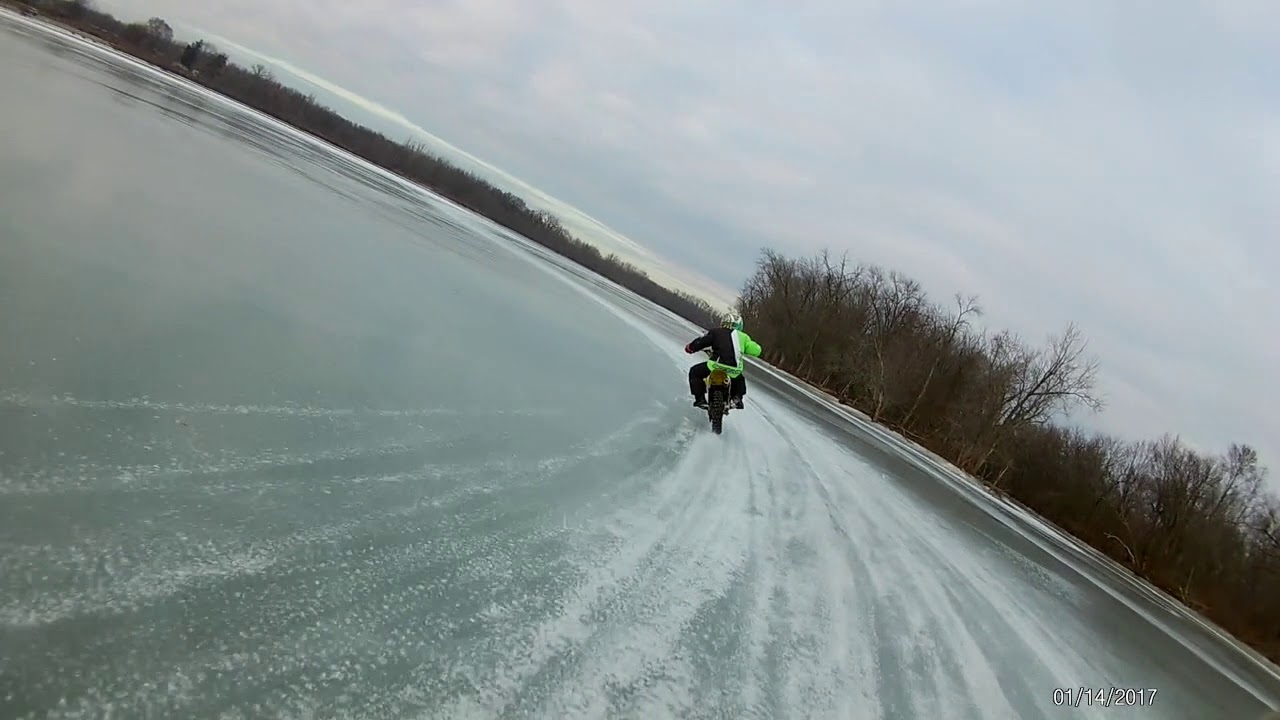 Riding the Ice - YouTube