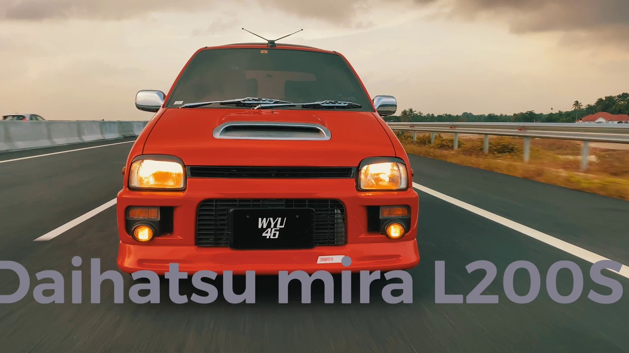 DAIHATSU MIRA L200S - YouTube