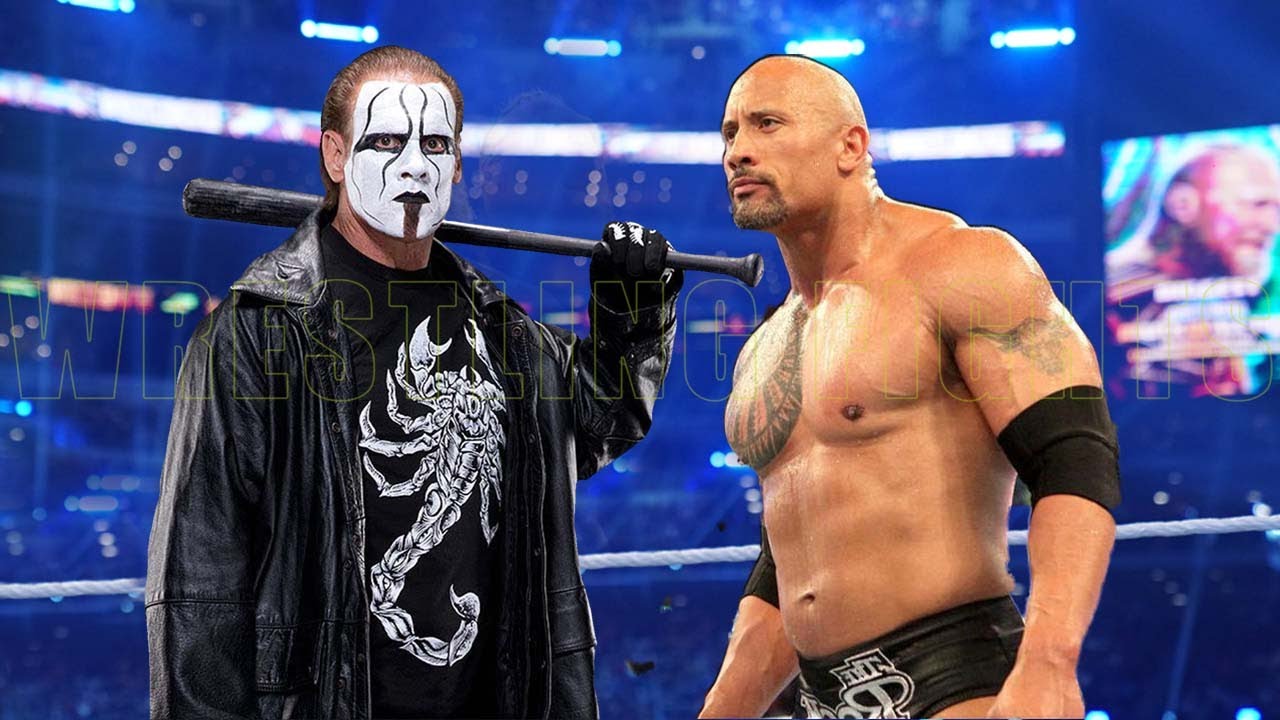 Sting Vs The Rock Sting Takes Out The NWo #Sting #Stinger #WCW