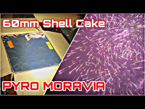 60mm Shell Cake : PM5024 : Pyro Moravia : 36 Shots : F4 