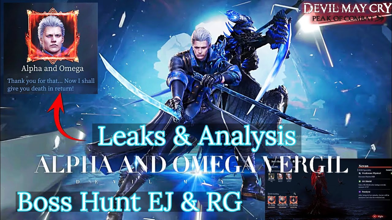 Devil May Cry Peak of Combat ( DMC POC ) | Nevan Boss Hunt | New SDT ...