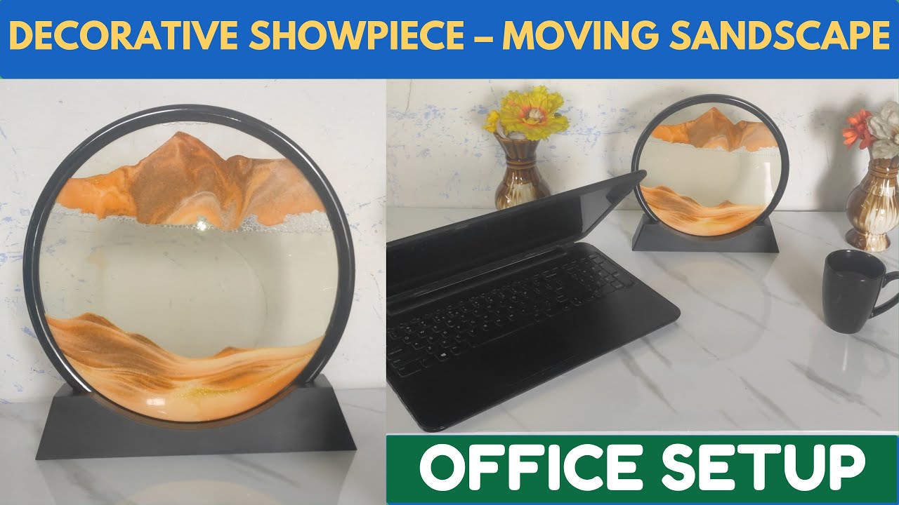 Relax Mind Body | Moving Sand Art | Decorative Showpiece | Unboxing and ...
