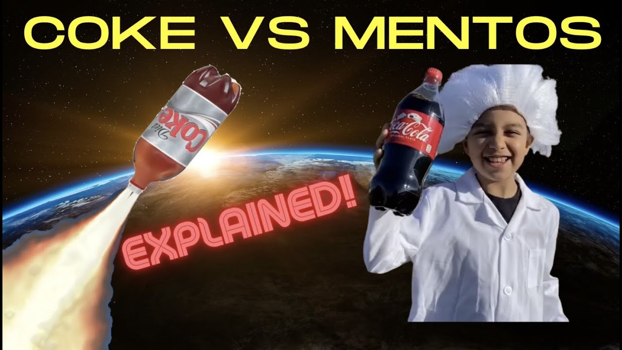 COKE VS MENTOS | EXPERIMENT (EXPLAINED!) - YouTube